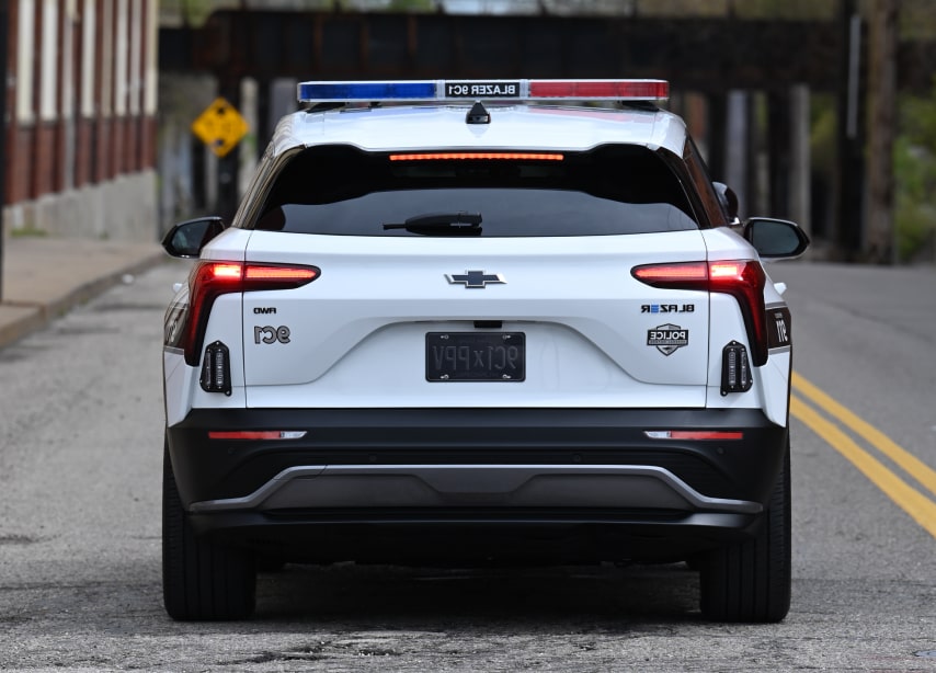 Chevrolet Blazer EV Police Pursuit Vehicle | GM Envolve Canada